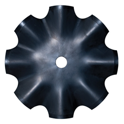 Notched Coulter Disc Blade, 8 Wave, 22" x 6.0mm, Summers 8J1021N ...